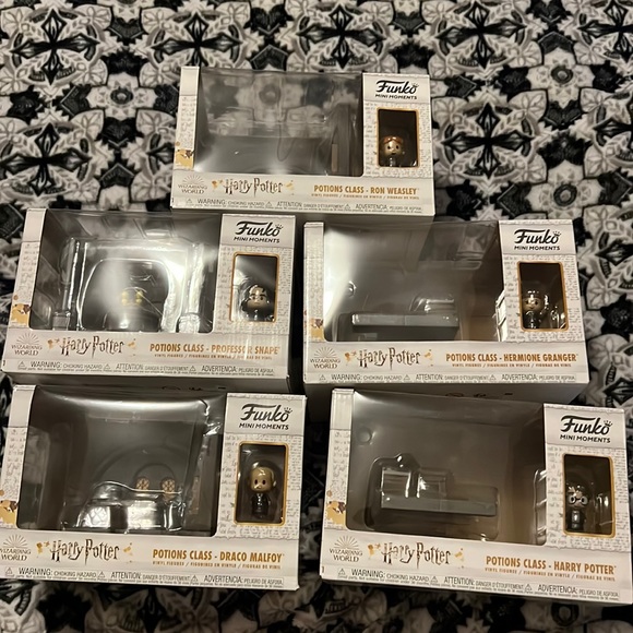 Funko | Other | Funko Mini Moments Harry Potter Potions Class All 5 ...